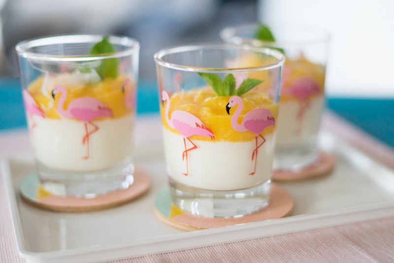 Gesunder Protein Joghurt mit Mango Topping - DreamteamFitness